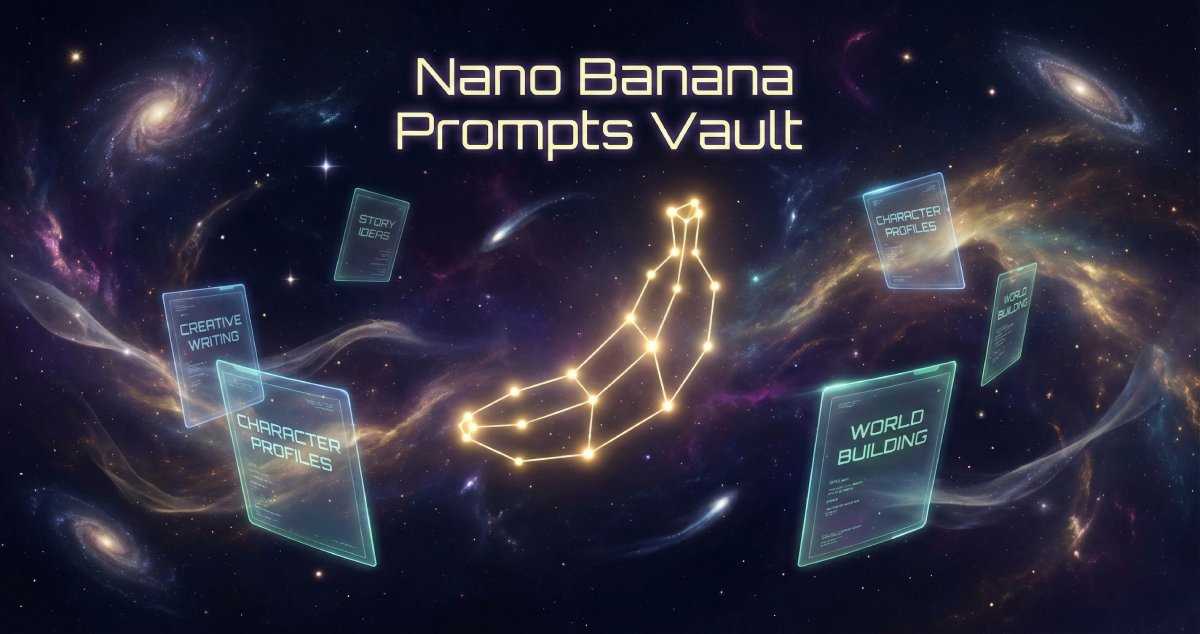 Nano Banana Prompts Vault - AI 圖像生成提示詞資料庫